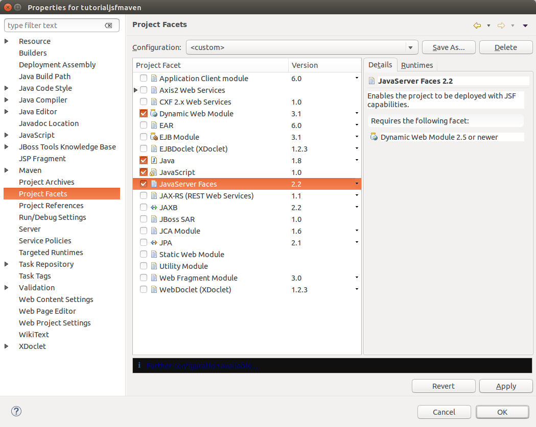 Criar projeto JSF 2.2 + PrimeFaces + Eclipse + Maven + Wildfly | Bruno Rota